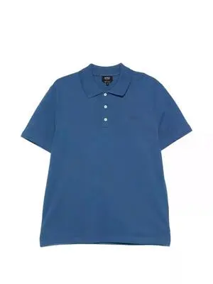 A.p.c. Embroidered Polos For Men