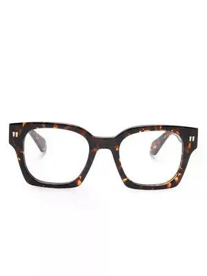 Off-White Square-frame Glasses - Brown