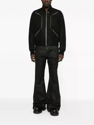 Rick Owens Zip-fastening Bomber Jacket - Black