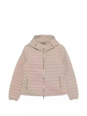 MOORER Hooded Padded Jacket - Neutrals
