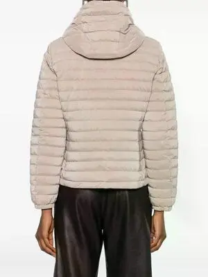 MOORER Hooded Padded Jacket - Neutrals