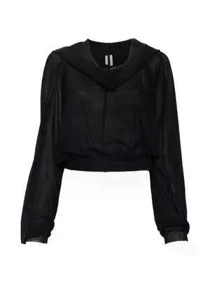 Rick Owens Elasticated Sweatshirts Hoodies For Women