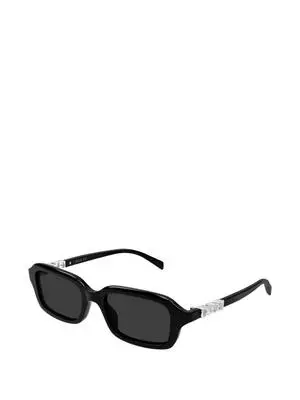 Gucci Logo Rectangle-frame Sunglasses
