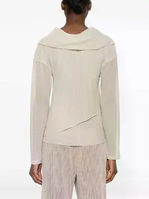 Giorgio Armani Draped Layered Blouse