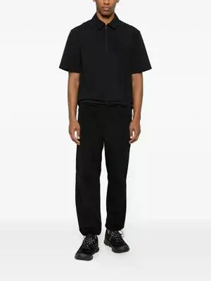 Moncler Zip-fastening Drawstring-hem Polo Shirt