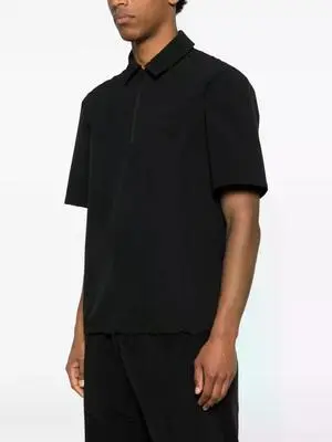 Moncler Zip-fastening Drawstring-hem Polo Shirt