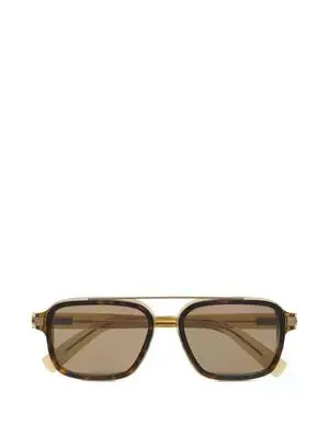 Zegna Tinted Lenses Sunglasses - Brown