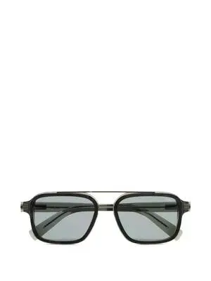 Zegna Square-frame Sunglasses - Grey