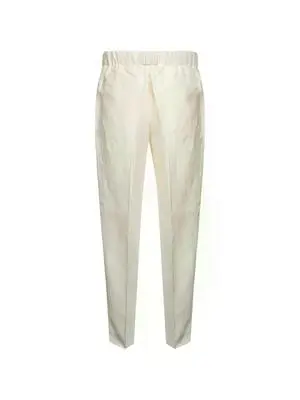 LANEUS Elasticated-waistband Trousers