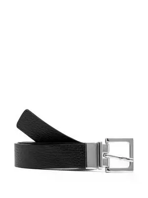 GIANNI CHIARINI Leather Belt - Black