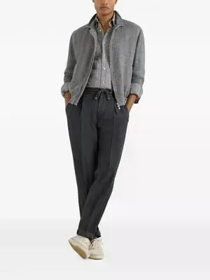 Brunello Cucinelli Striped Pocket Shirt