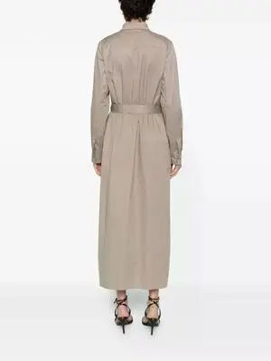 Peserico Tie-waist Shirt Dress