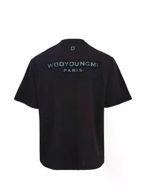 WOOYOUNGMI Logo-details Relaxed-fit T-shirt