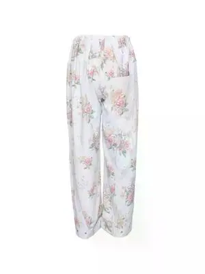OPEN YY Floral-print Trousers