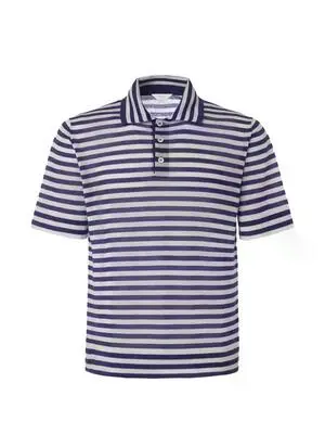Malo Striped Polo Shirt