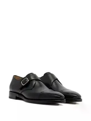Bally Leather Monk Shoes
