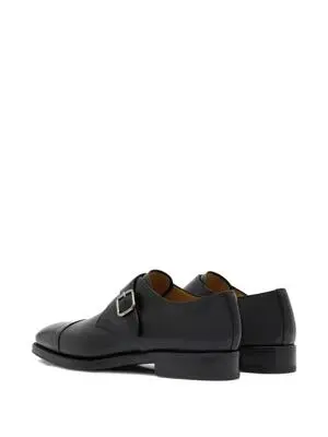 Bally Leather Monk Shoes