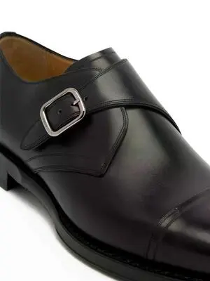 Bally Leather Monk Shoes