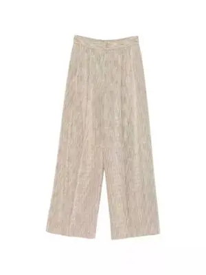 Giorgio Armani Textured Wide Leg Trousers