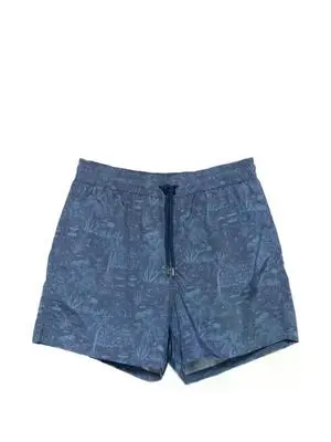 Caruso Print Drawstring Shorts