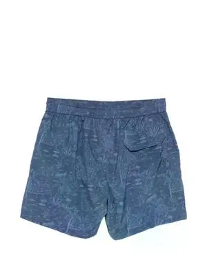 Caruso Print Drawstring Shorts