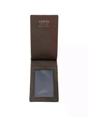 LANCEL Grained Luggage Tag