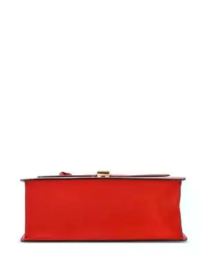 Gucci Sylvie Top Handle Leather Satchel Medium