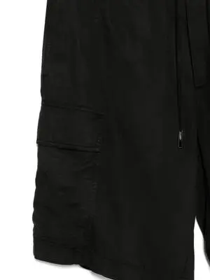 Iceberg Cargo Drawstring Shorts - Black