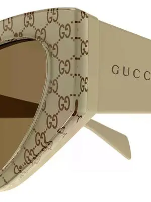 Gucci Monogram Geometric Sunglasses