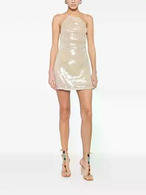Oseree Sequin-embellished Mini Dress