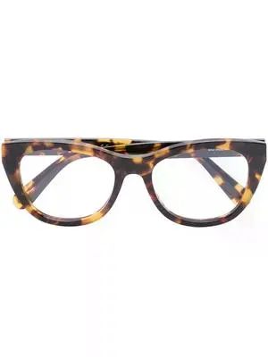 Stella McCartney Wayfarer-frame Optical Glasses - Brown