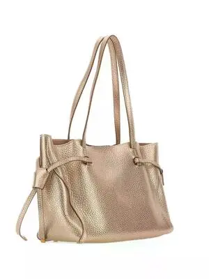 GIANNI CHIARINI Hammered Drawstring Shoulder Bag
