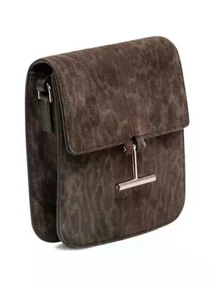 TOM FORD T-bar Closure Crossbody Bag - Brown