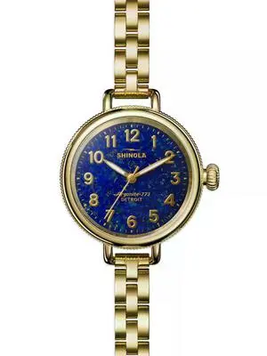Shinola Birdy 34mm Watch - Blue