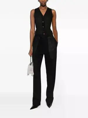 Blumarine Button Detailed Gilet