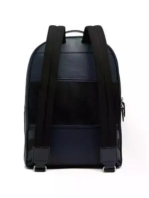 Bally Mythos Striped Leather Backpack