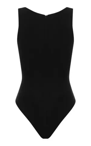 Alex Perry Ruched Singlet Bodysuit