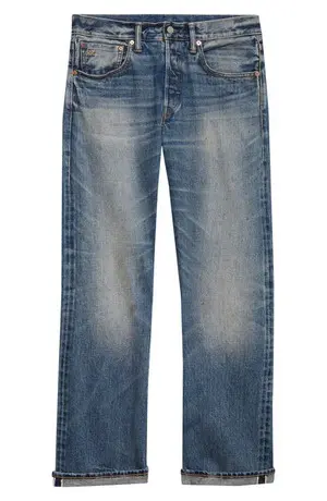 Double Rl Slim Fit Selvedge Bootcut Jeans