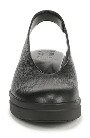 Naturalizer Sutton Slingback Platform Wedge Pumps - Black/black