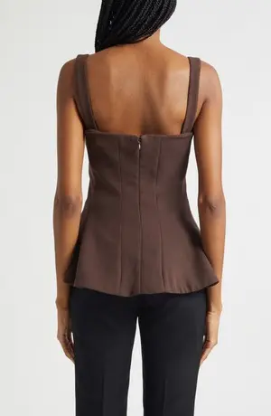Stine Goya Sleeveless Peplum Top