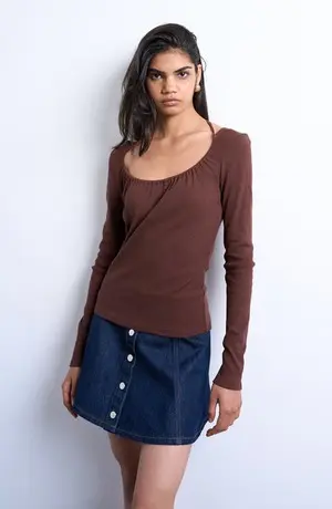 Topshop Stretch Blouses