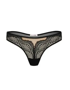 ADORE ME Sonja Thong Panties - Black