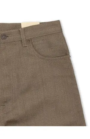 FORTELA Wide Leg Wool Trousers