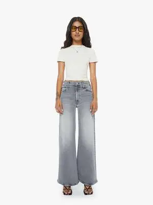MOTHER The Lil Hustler Roller Skimp Catch Me Outside Jeans - Grey