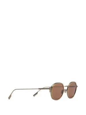 Zegna Round Frame Sunglasses