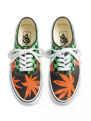 VANS X Valentino Garavani Checkerboard Print Sneakers - Black