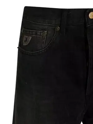 LOIS Logo-detail Straight Leg Jeans
