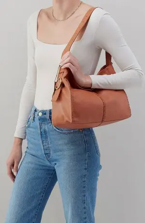 Hobo Leather Shoulder Bag