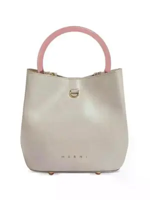 Marni Silver Tone Bucket Bags