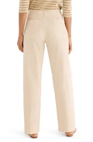 NIC+ZOE Stretch Cotton Twill Straight Leg Pants